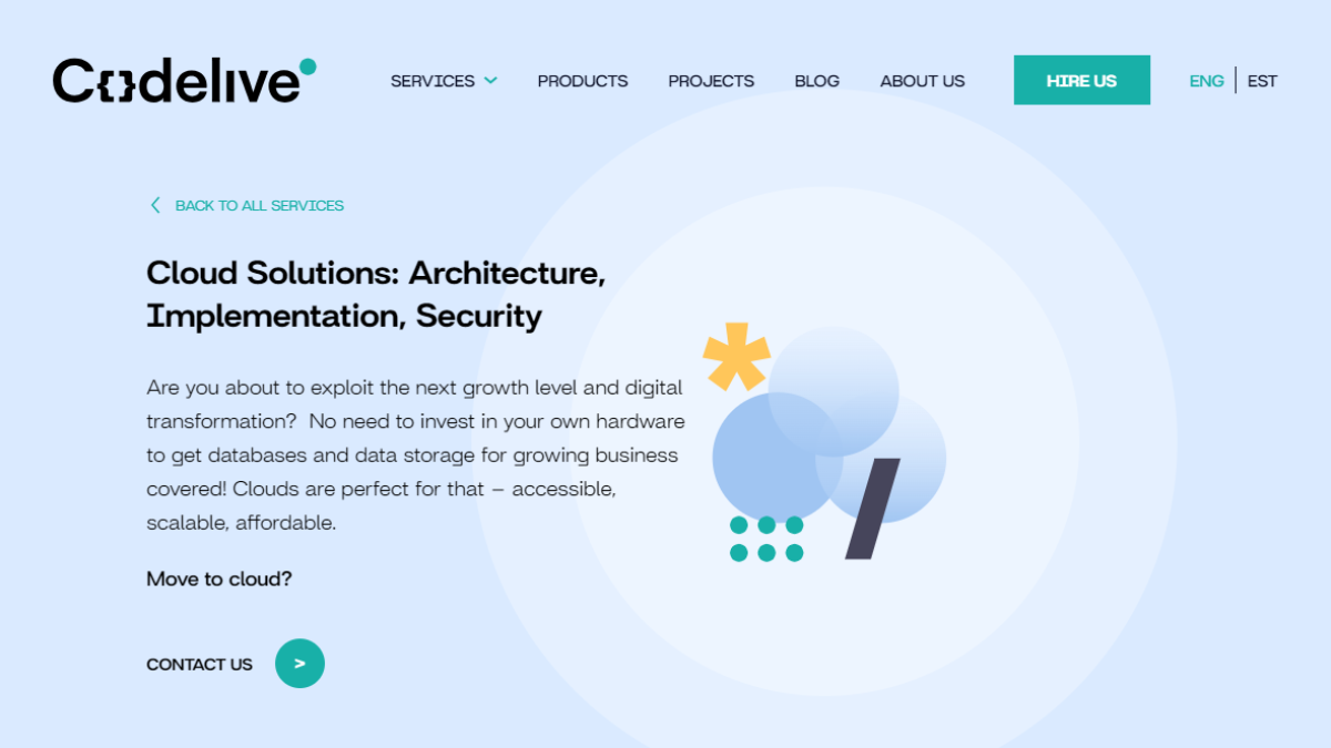 Cloud Architecture, Implementation, Security | Codelive