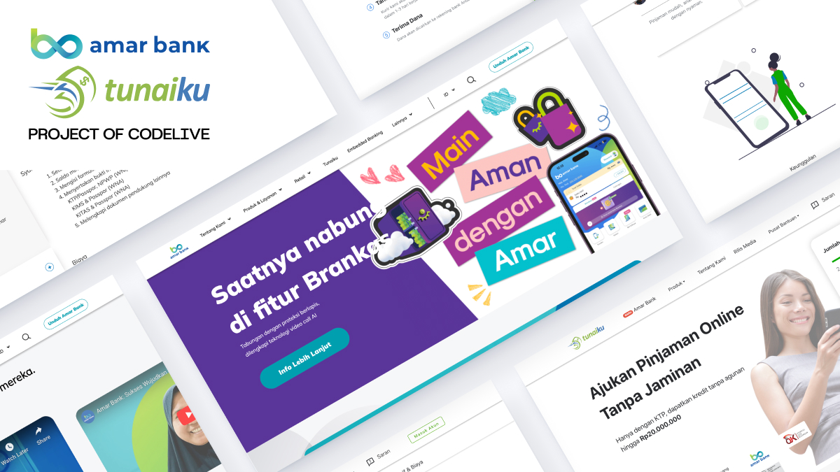Amar Bank & Tunaiku (Indonesia) - Codelive